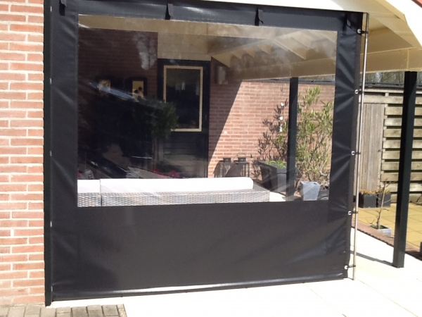 Zeilen & raamfolie maatwerk met zeilogen | Nettenverkoop B.V.